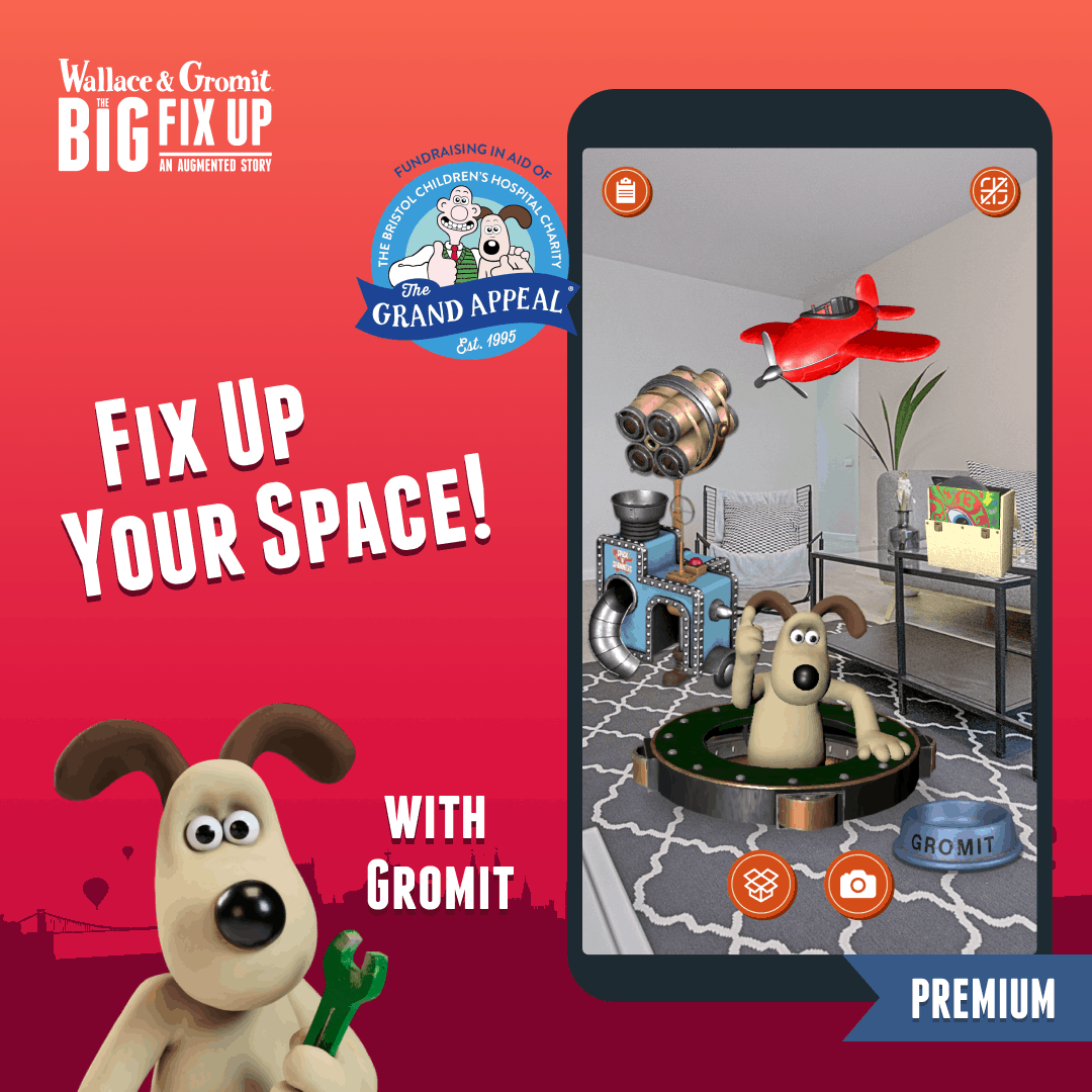Aardman create new augmented reality mobile app - The Grand Appeal
