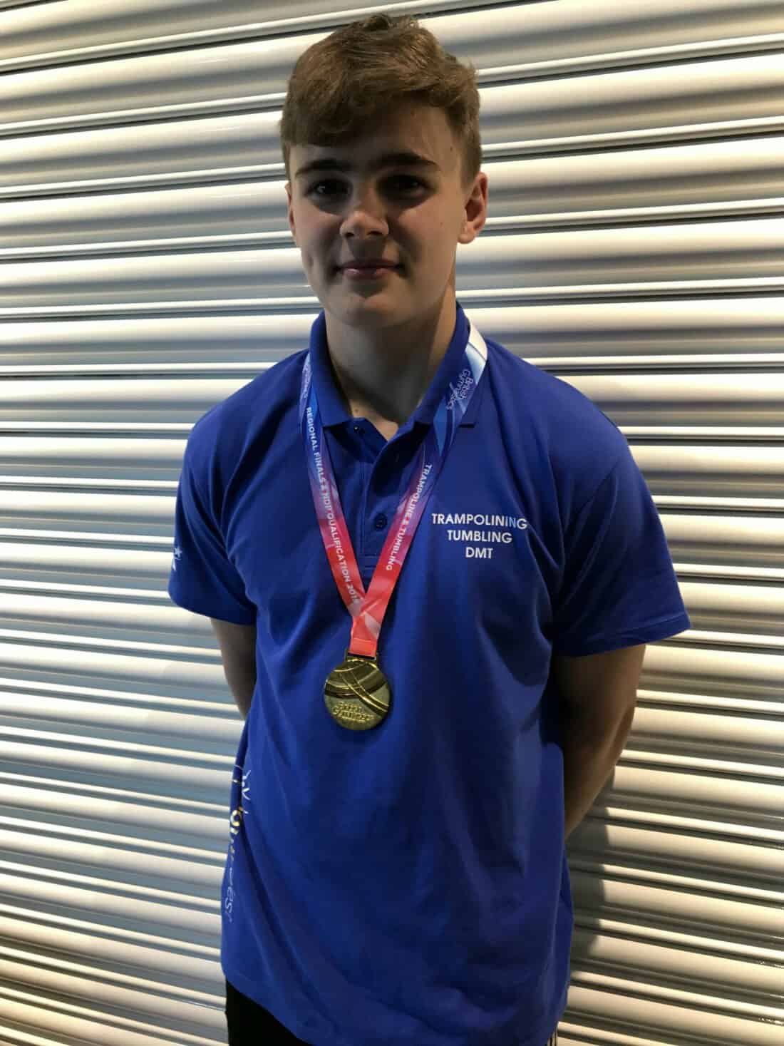 Aiden wins a medal - The Grand Appeal
