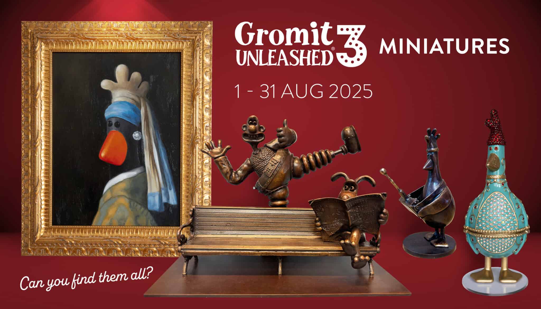 Introducing the Gromit Unleashed Miniature Collection - The Grand Appeal