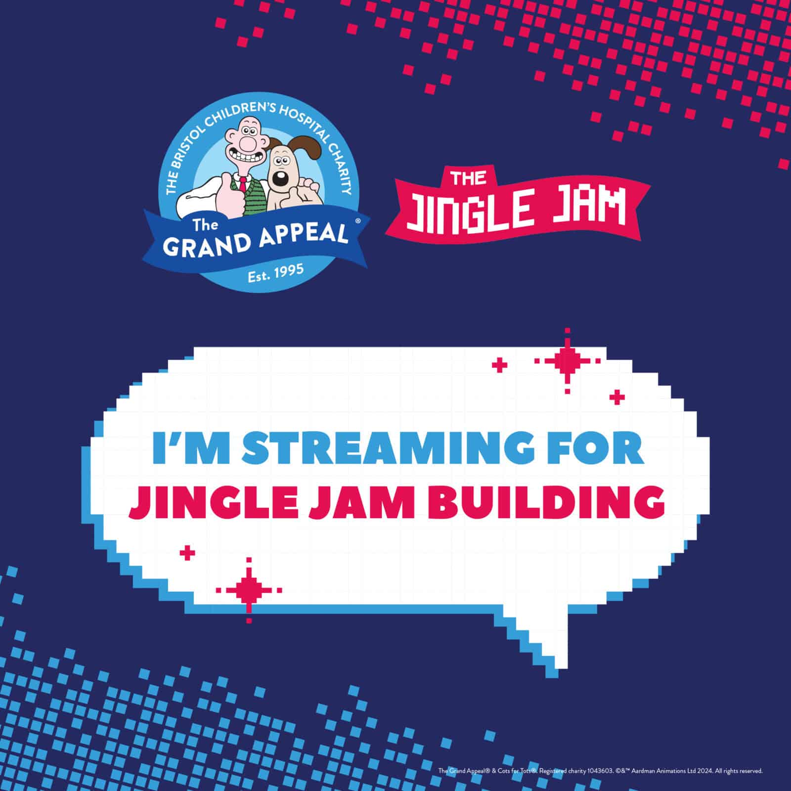Jingle Jam 2025 | Stream for Wallace & Gromit's Grand Appeal